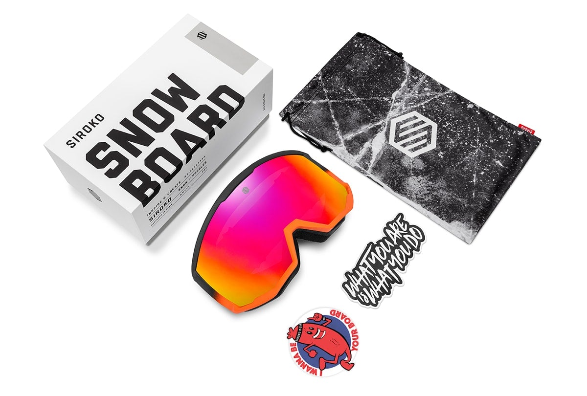 MASQUE DE SKI ET DE SNOWBOARD SIROKO G1 MONTANA | SIROKO